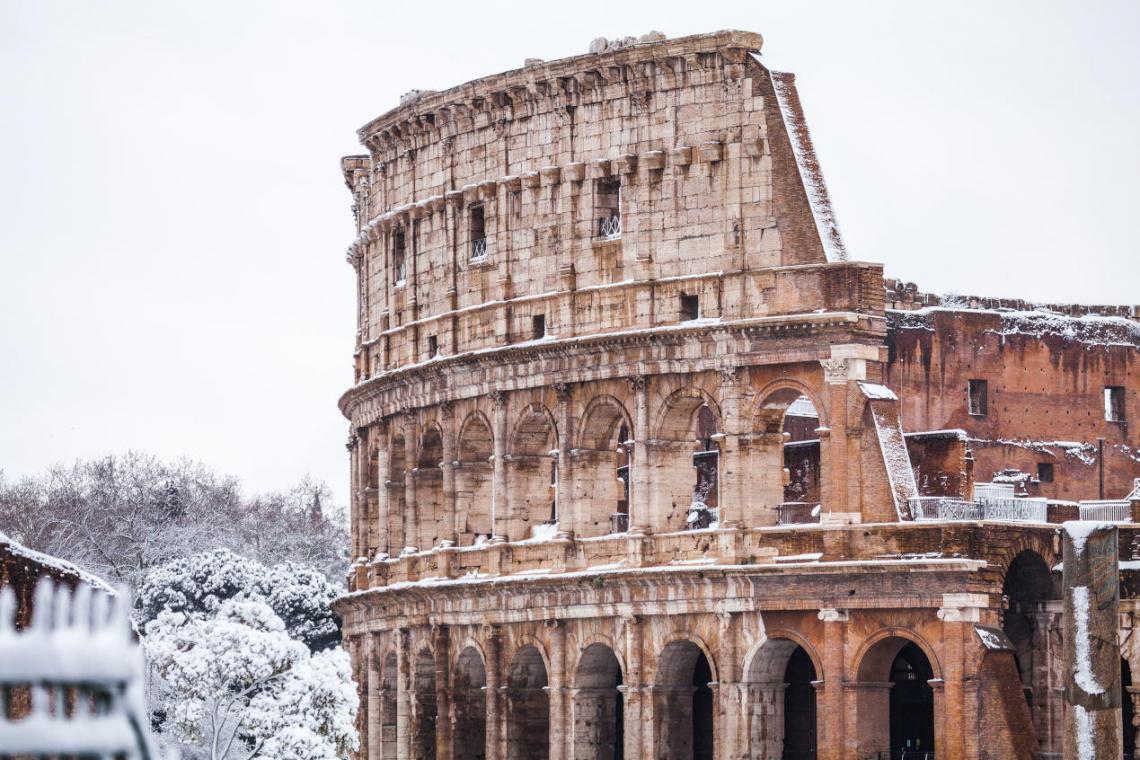 Colosseum under the Snow - Colosseum Rome Tickets