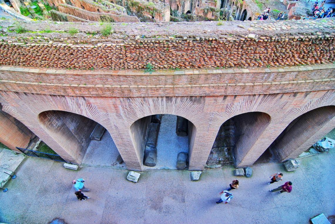 Seating in the Colosseum - Colosseum Rome Tickets