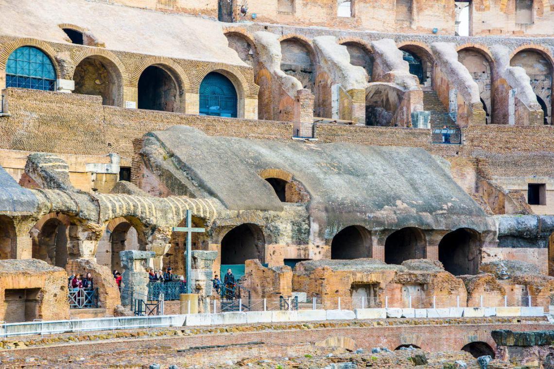 Seating in the Colosseum - Colosseum Rome Tickets