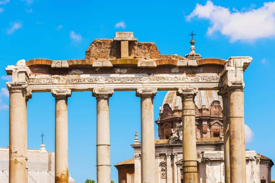 Temple of Saturn - Colosseum Rome Tickets