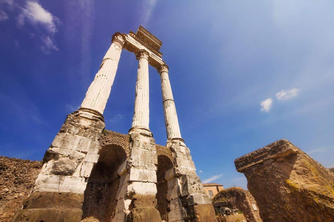 Temple of Castor and Pollux - Colosseum Rome Tickets