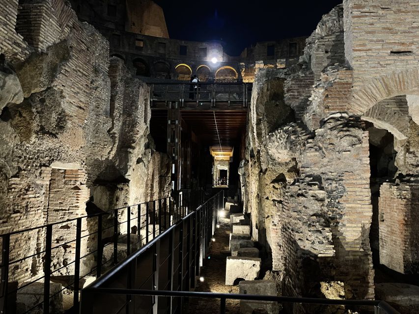 Colosseum Underground by Night Guided Tour - Colosseum Rome Tickets
