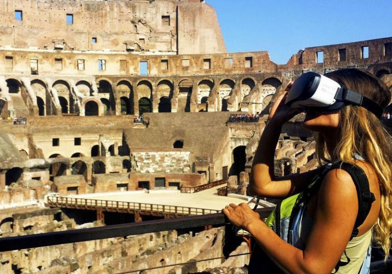 Colosseum Self Guided Tour with 3D Virtual Reality Experience