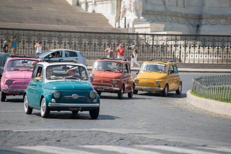 Rome: Fiat 500 Driving Tour
