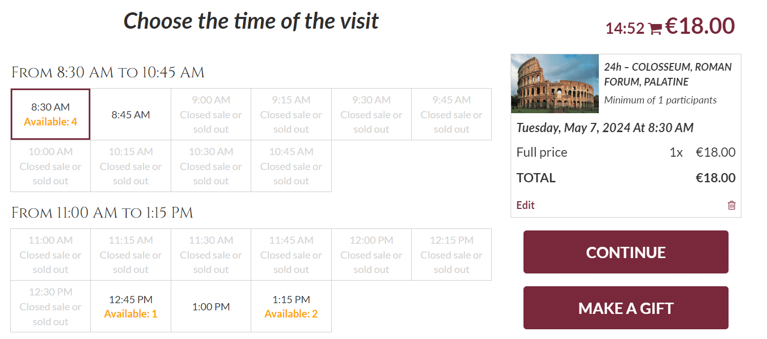Colosseum Tickets: Detailed Guide to Prices, Types, and Booking